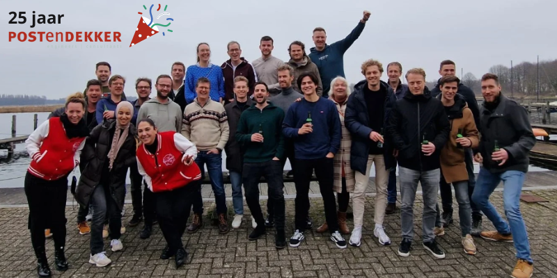 Tijd voor een feestje! 25 jaar Post en Dekker | Eric-Jan en Eelco ...